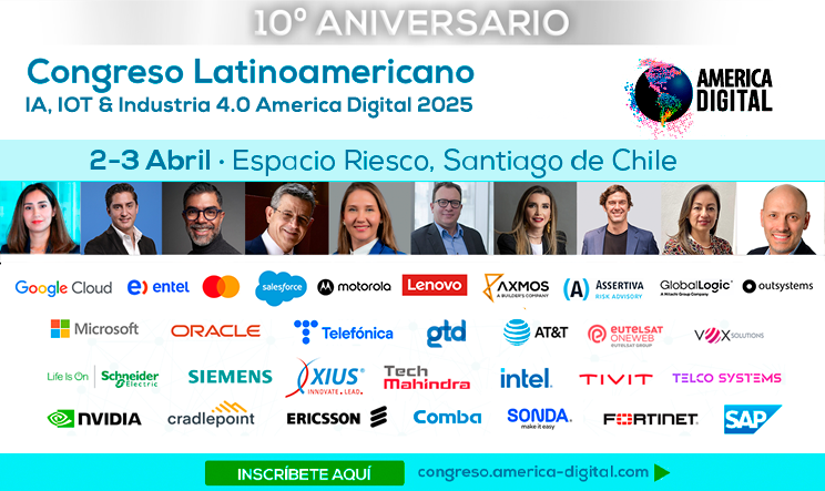 Sponsors 5G, IOT, Telco | Congreso America Digital